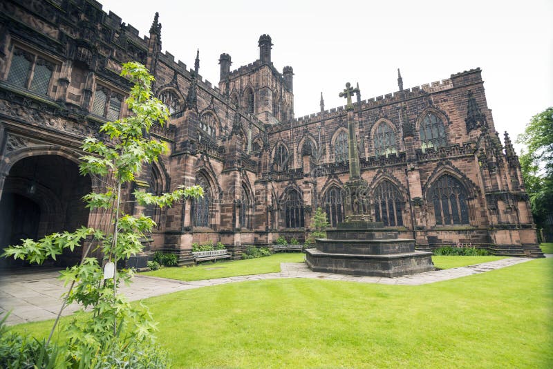 Traditional Tudor Buildings. Chester. England Stock Image - Image of ...