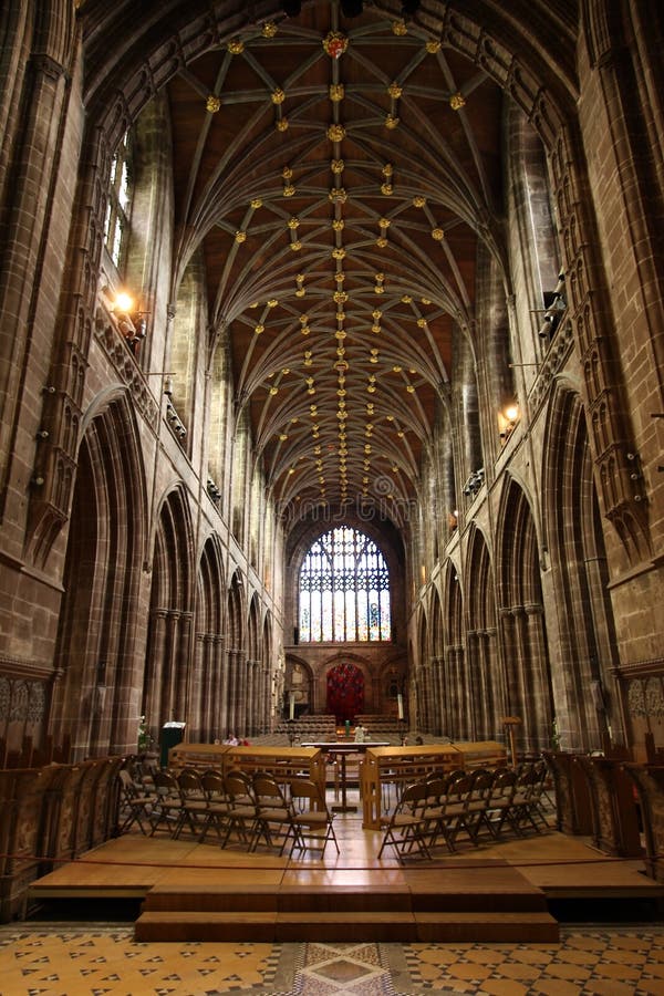Chester Cathedral stock image. Image of tourism, chester - 78881263