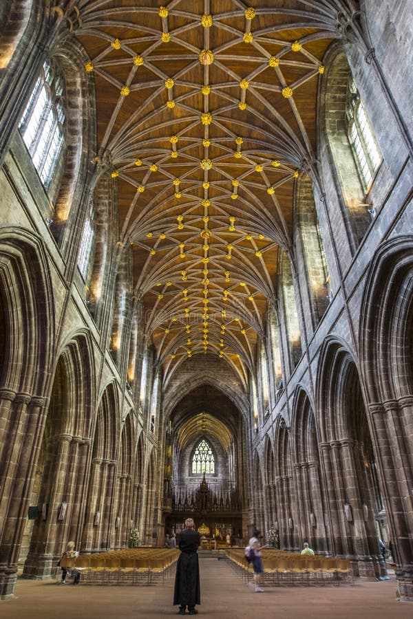 Chester Cathedral Interior stock photo. Image of cheshire - 10215650