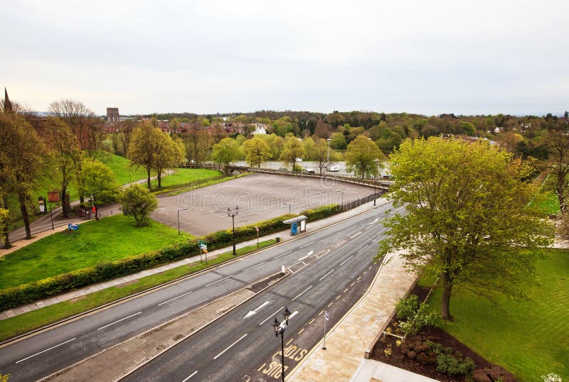 Chester Country Side in Early Spring Stock Image - Image of houseboat ...
