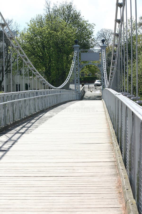 Chester Foot Bridge stock photo. Image of chester, england - 287270