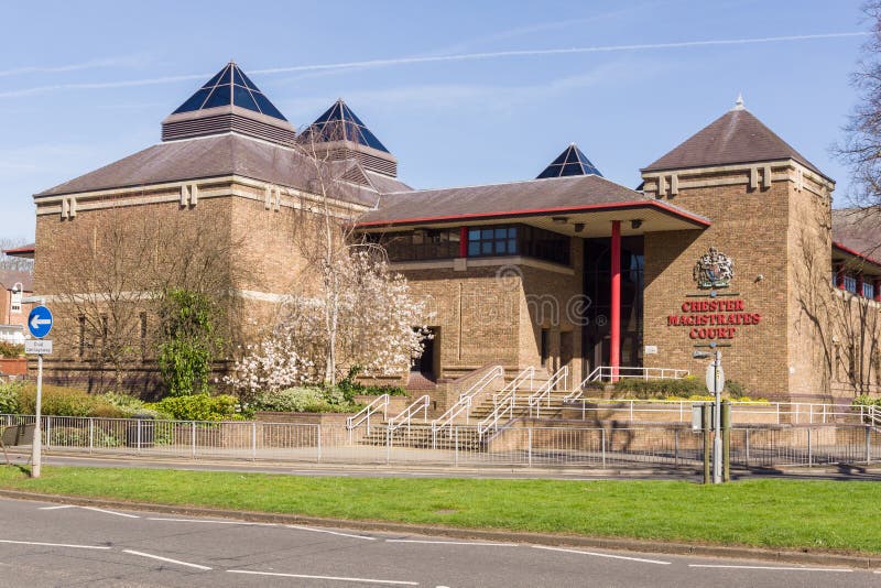 Chester Magistrates Court fotografía editorial. Imagen de cortes - 89308592