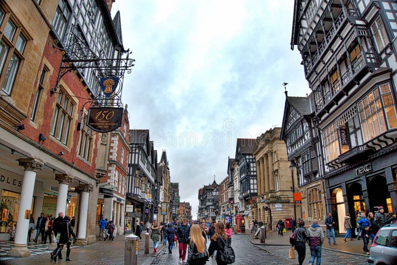 Chester Scenery editorial photo. Image of roman, city - 53837346