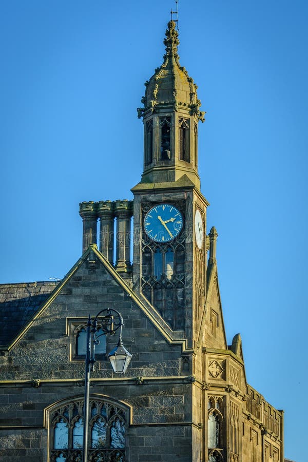 Chester Tower stock photo. Image of clock, stone, clocktower - 49141836