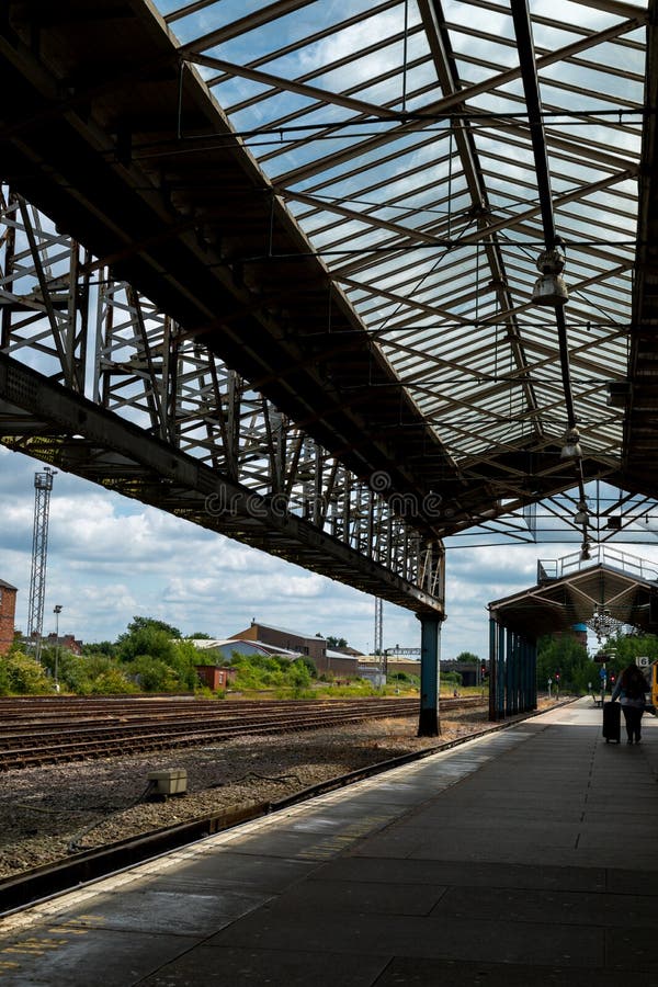 Chester Train Station Rails And Structure Stock Image - Image of ...