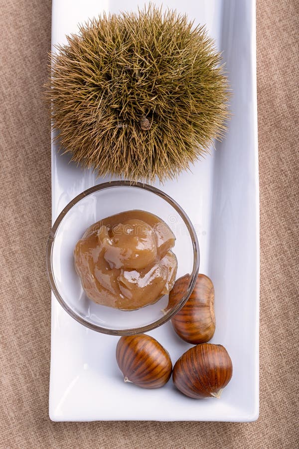 Chestnut jam stock photo. Image of traditional, season - 61271382