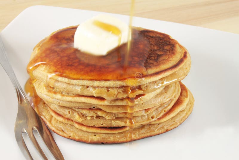 Chestnut pancakes stock image. Image of sauce, pastry - 34954037
