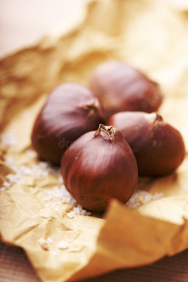 Chestnuts stock photo. Image of snack, roasted, edible - 3979630