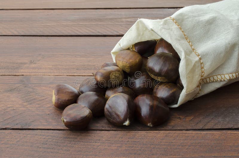 Sweet chestnuts stock image. Image of nuts, chestnuts - 19391991