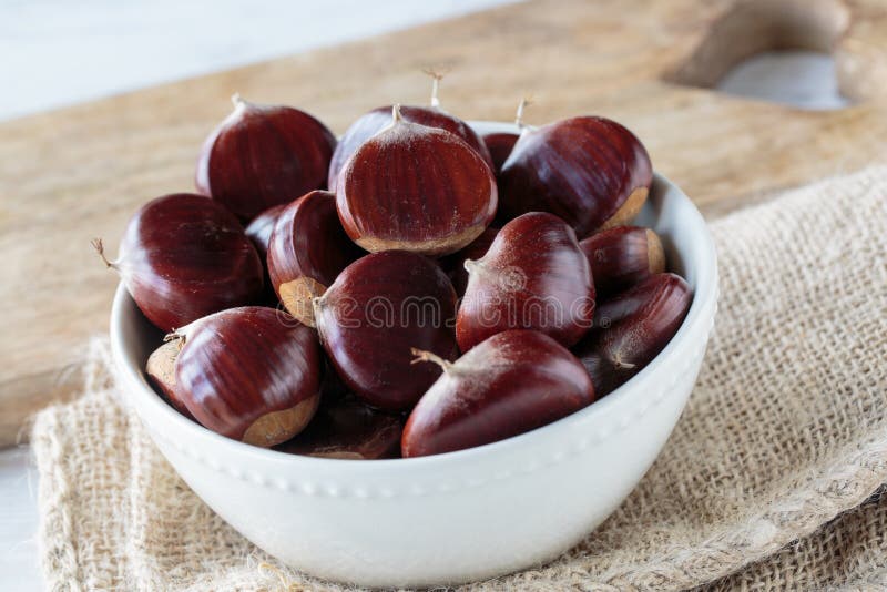 Chestnuts stock photo. Image of snack, autumn, seasonal - 59704868