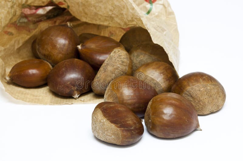 Chestnuts (I) stock image. Image of nuts, diet, gastronomy - 16733771
