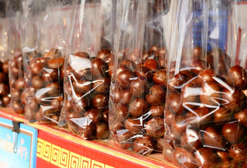 Chestnuts package stock image. Image of eating, vegetable - 51839559
