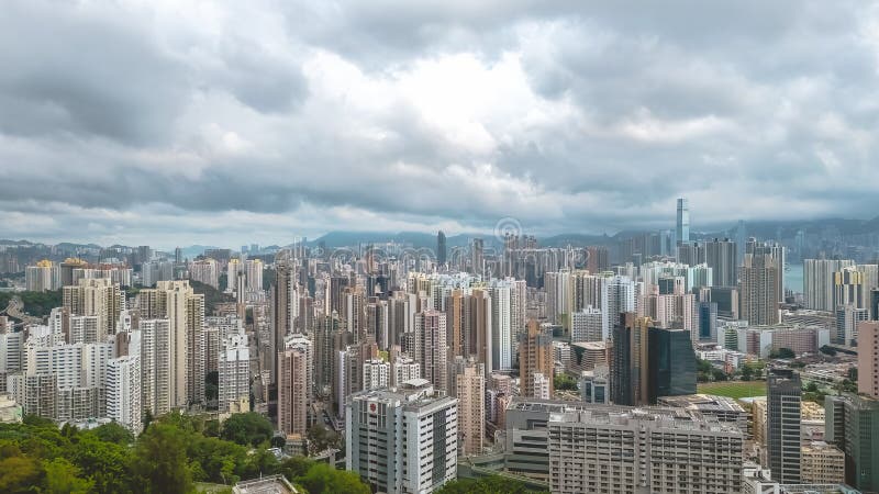 Cheung Sha Wan, Hong Kong Residential District May 6 2023 Editorial ...