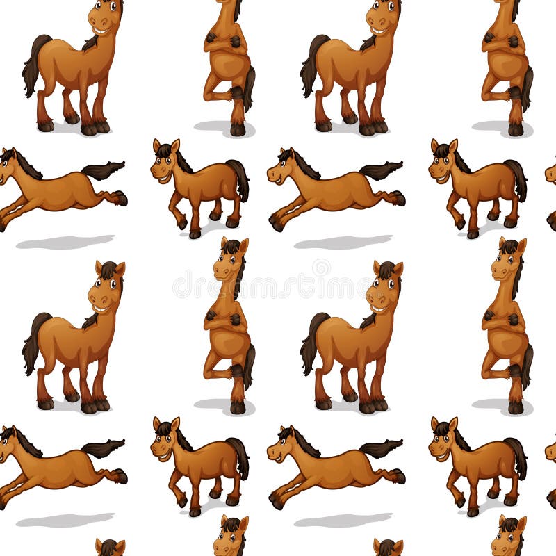 Cheval illustration de vecteur. Illustration du cheval - 26992047