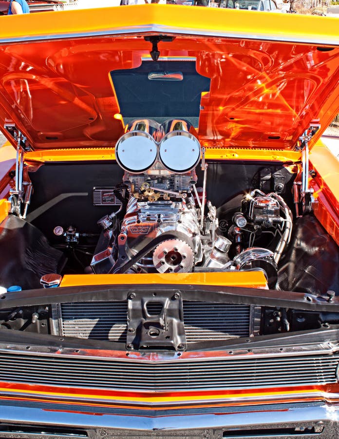 1966 Chevelle editorial stock image. Image of engine - 64008144
