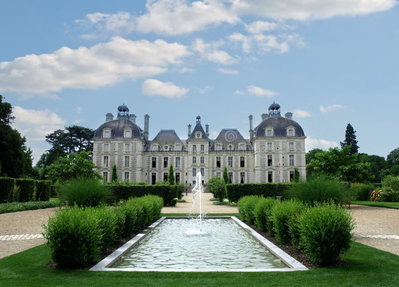 Cheverny Castle stock photo. Image of european, castle - 12520484