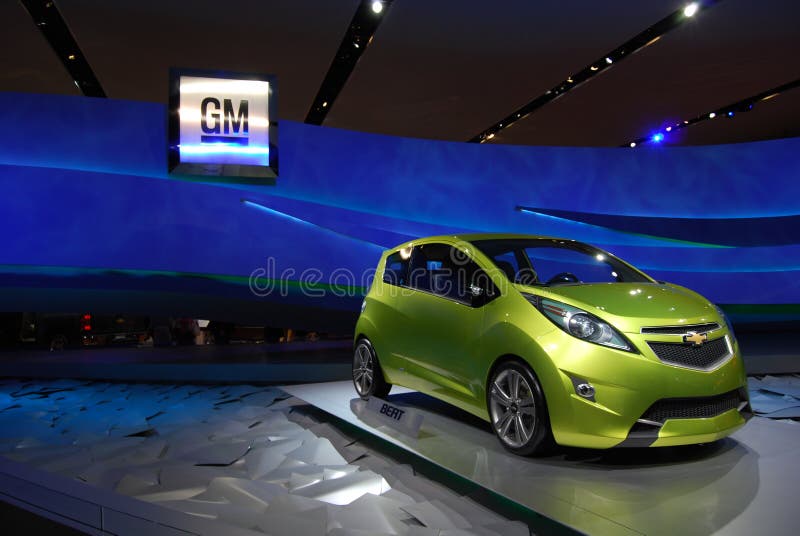 Chevrolet Beat Concept editorial photo. Image of lime - 7810586