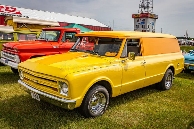 1967 Chevrolet C10 Delivery Panel Editorial Image - Image of editorial ...