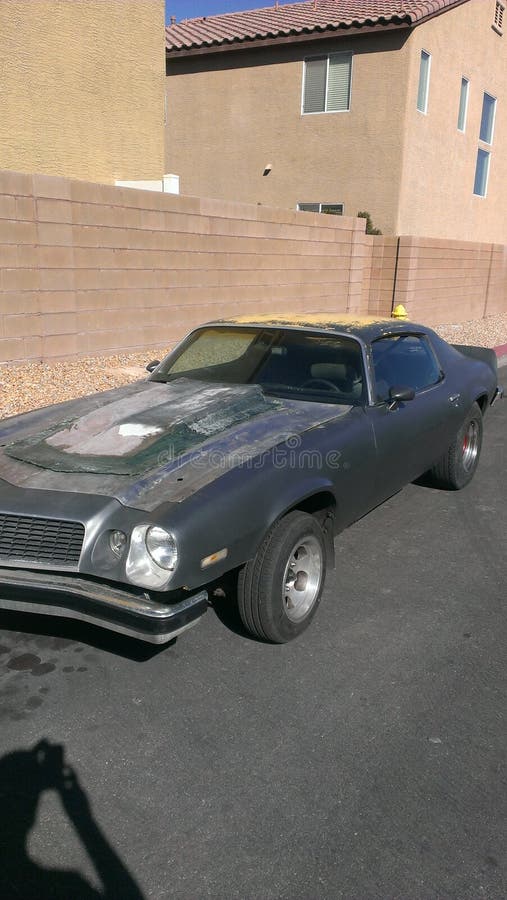 Chevrolet Camaro stock image. Image of camaro, grey - 153388043