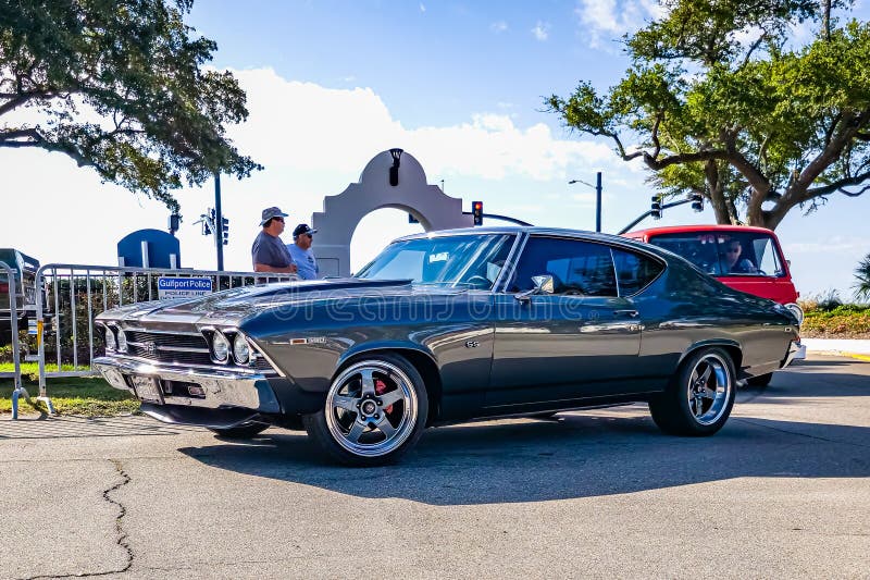 1969 Chevrolet Chevelle Ss Hardtop Coupe Editorial Stock Image Image