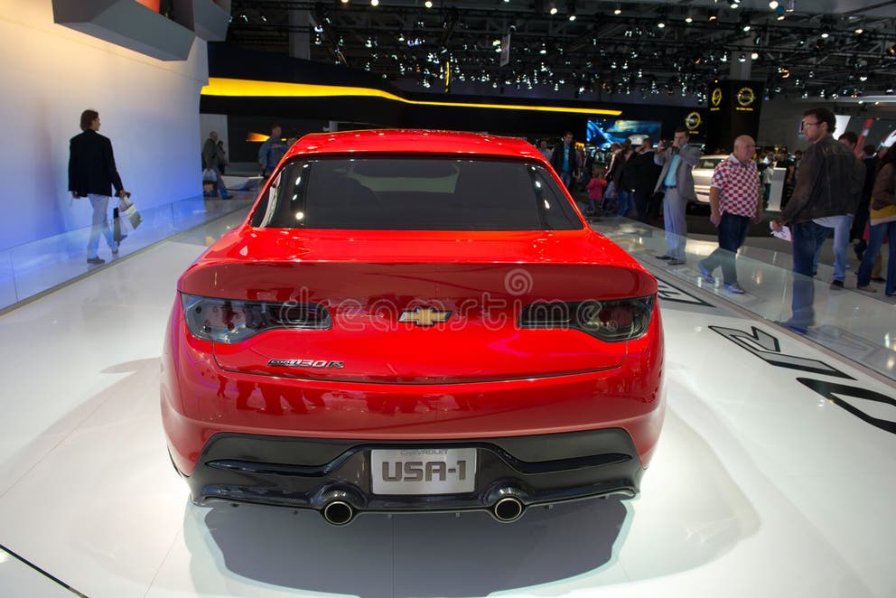 Chevrolet CODE 130r Concept Editorial Photography - Image of motorshow ...