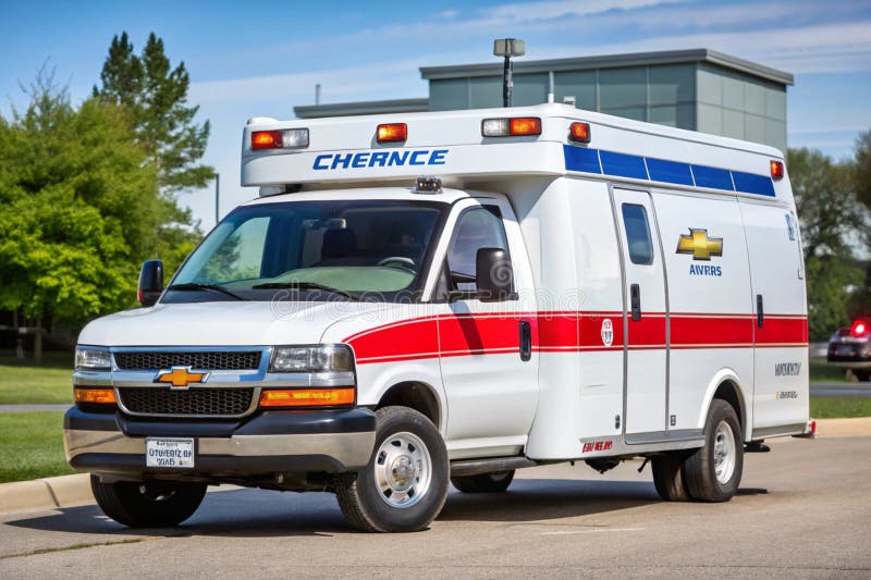 Chevrolet Express Ambulance Stock Illustrations – 1 Chevrolet Express ...