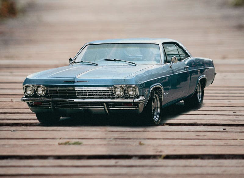 Chevrolet Impala Classic Car Editorial Image - Image of retro ...