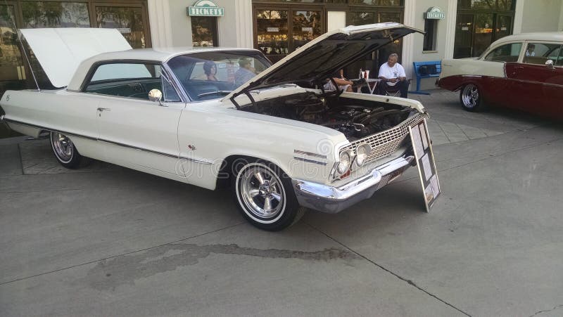 Chevrolet editorial image. Image of white, impala, chevrolet - 52223065