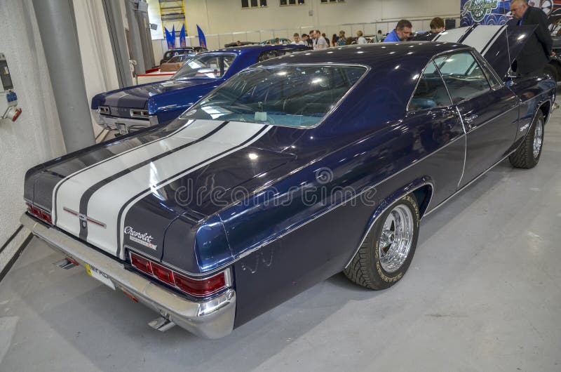 1966 Chevrolet Impala Iconic American Classic Known Its Bold Design ...