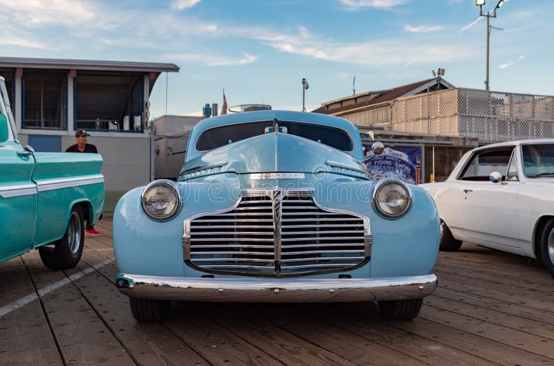 Chevrolet Master Deluxe editorial stock photo. Image of grill - 270077478