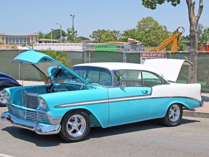 1956 Chevrolet editorial photo. Image of hotrod, cruising - 31049141