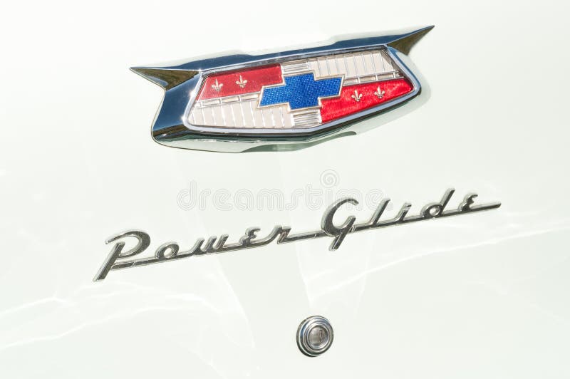 Chevrolet Powerglide fotografía editorial. Imagen de nostalgia - 84531657