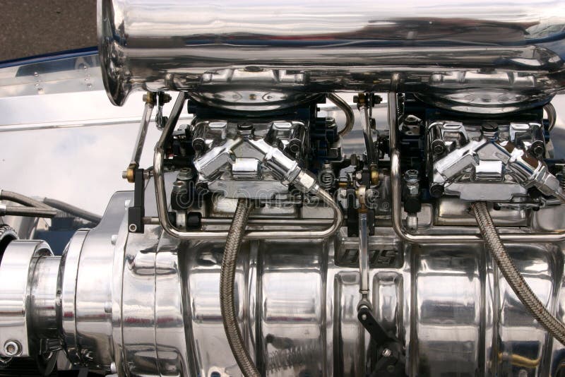 High Performance Auto Engine Stock Photo - Image of engine, machinery ...