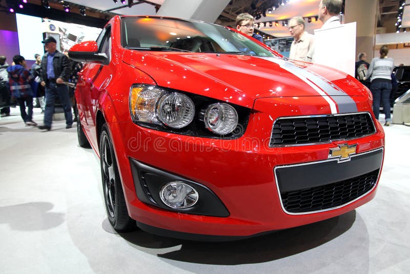 Chevrolet Sonic LTZ 2013 editorial photo. Image of sonic - 30933631