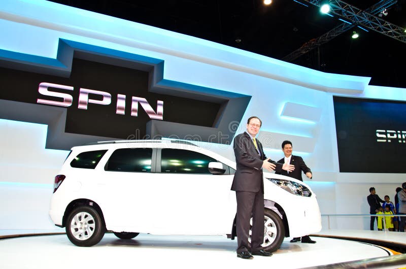 Chevrolet Spin 2013 car editorial image. Image of business - 27935695