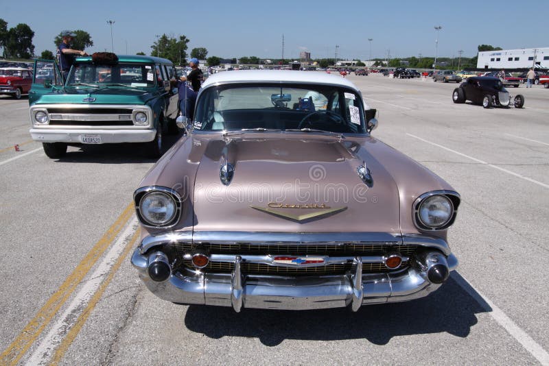 Chevrolet Two-Ten Delray editorial photography. Image of exhibition ...