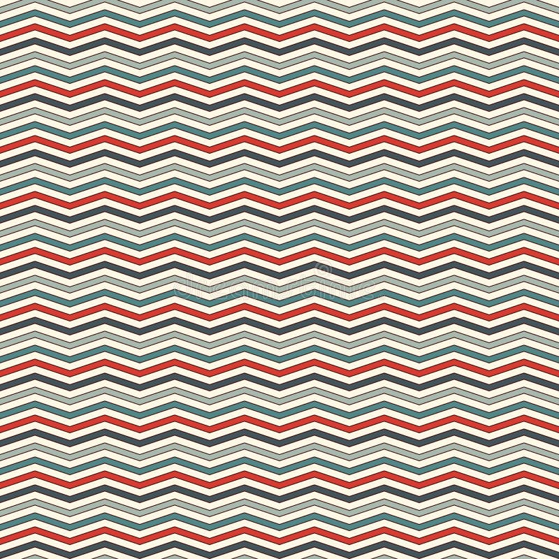 Chevron Abstract Background. Retro Seamless Pattern with Classic ...
