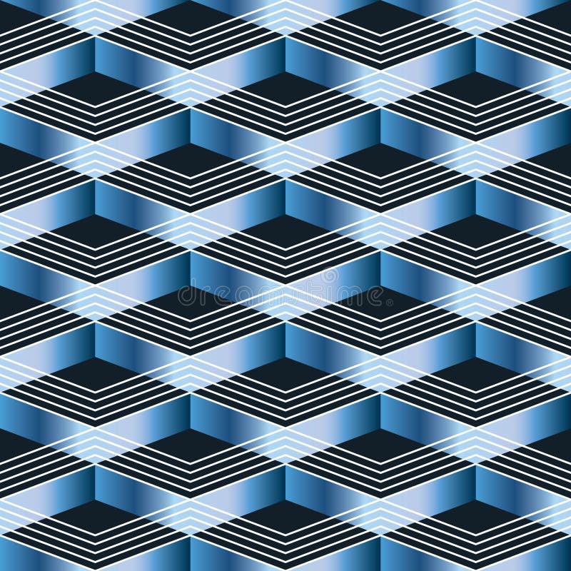 Chevron Blue Diagram stock vector. Illustration of graphic - 9314709