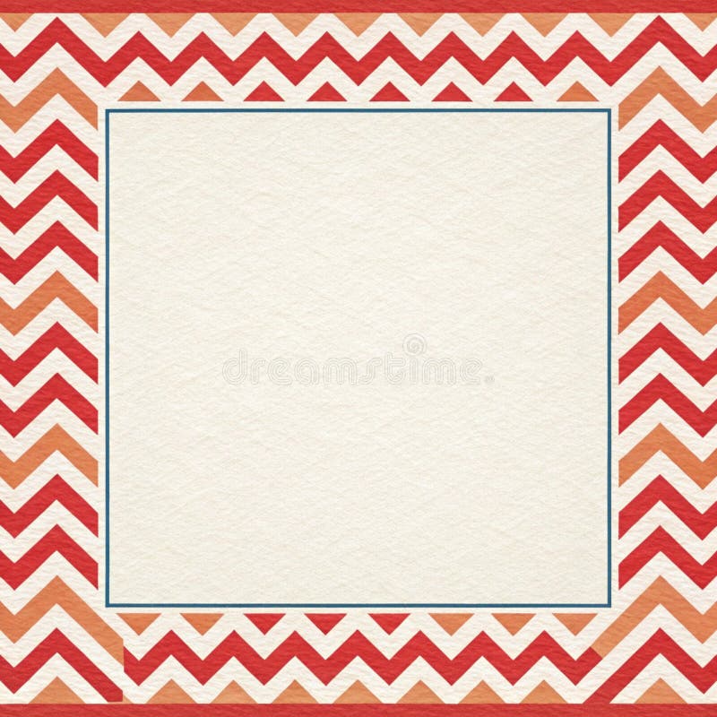 Chevron Border Paper Texture Bold and Energetic Stock Illustration ...