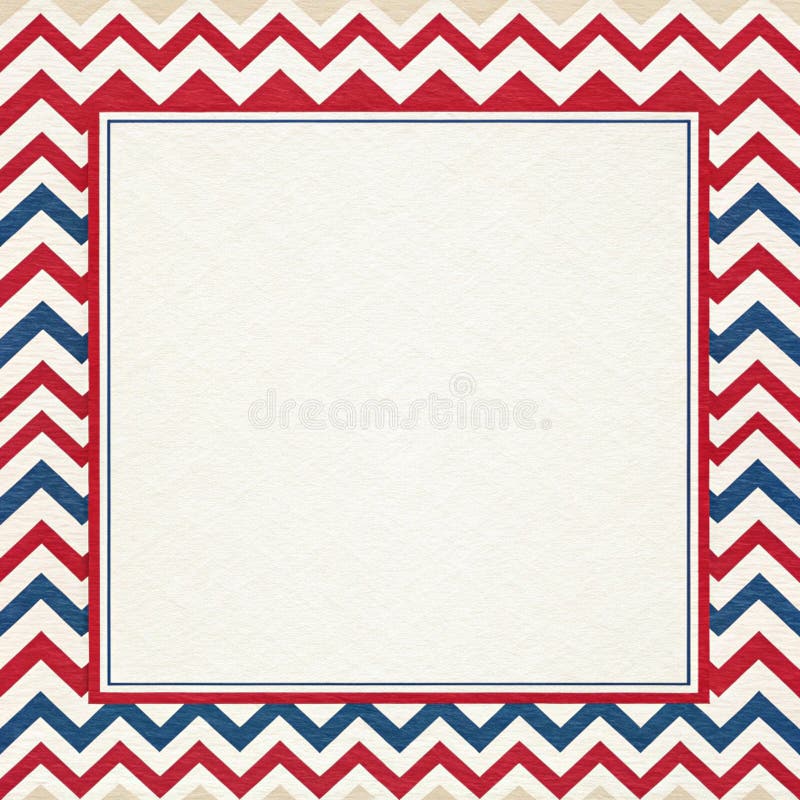 Chevron Border Paper Texture Bold and Energetic Stock Illustration ...