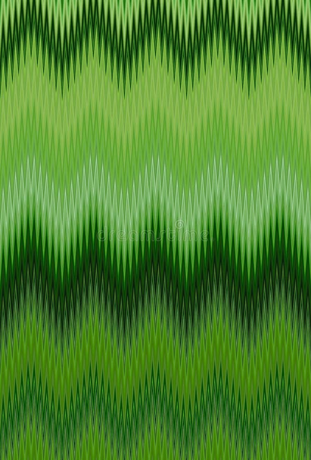 Chevron Green Foliage Grass Summer. Decor Stock Illustration ...