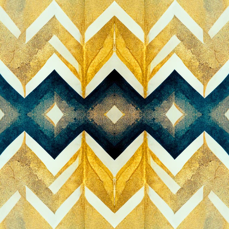 Chevron Herringbone Zig Zag V-shape Seamless Pattern Stock Illustration - Illustration of frame ...