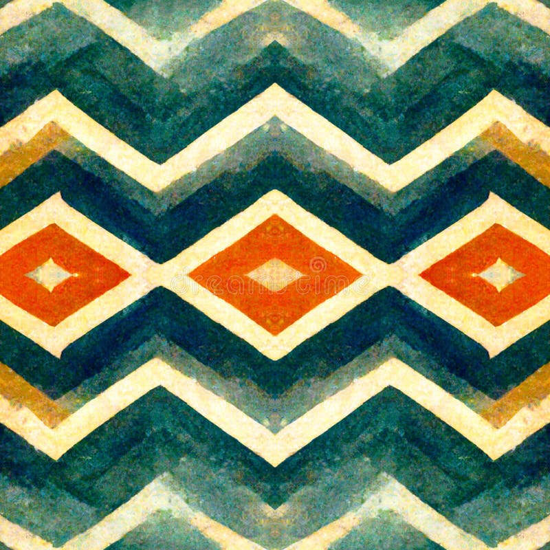 Chevron Herringbone Zig Zag V-shape Seamless Pattern Stock Illustration ...