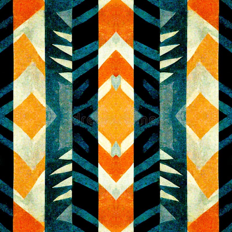 Chevron Herringbone Zig Zag V-shape Seamless Pattern Stock Illustration ...