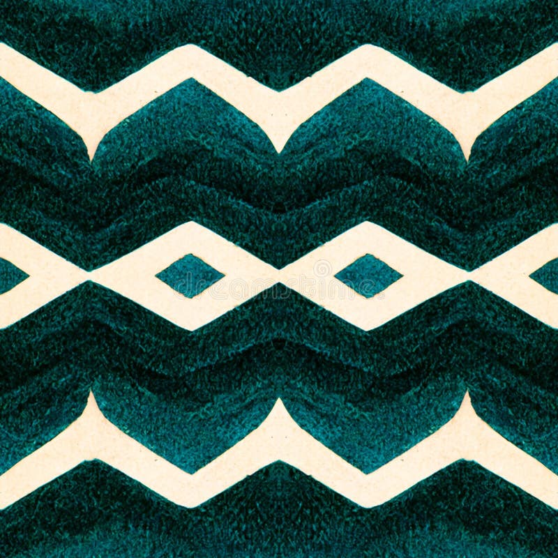 Chevron Herringbone Zig Zag V-shape Seamless Pattern Stock Illustration ...