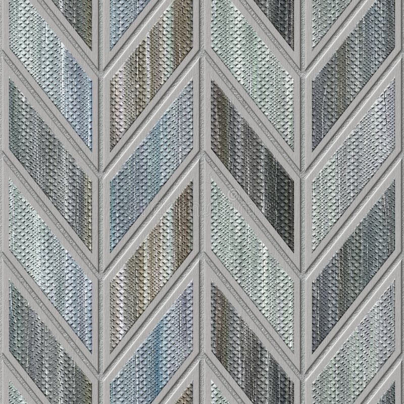 Chevron Pattern on Carving Grunge Background, Seamless Texture, 3d ...