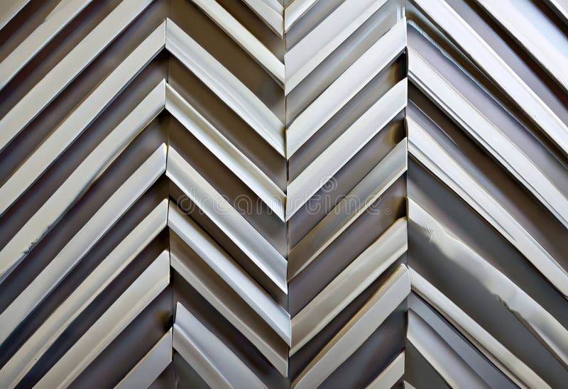 Chevron Pattern Mirror Frame with Chevron Patterning Providing a Stock ...