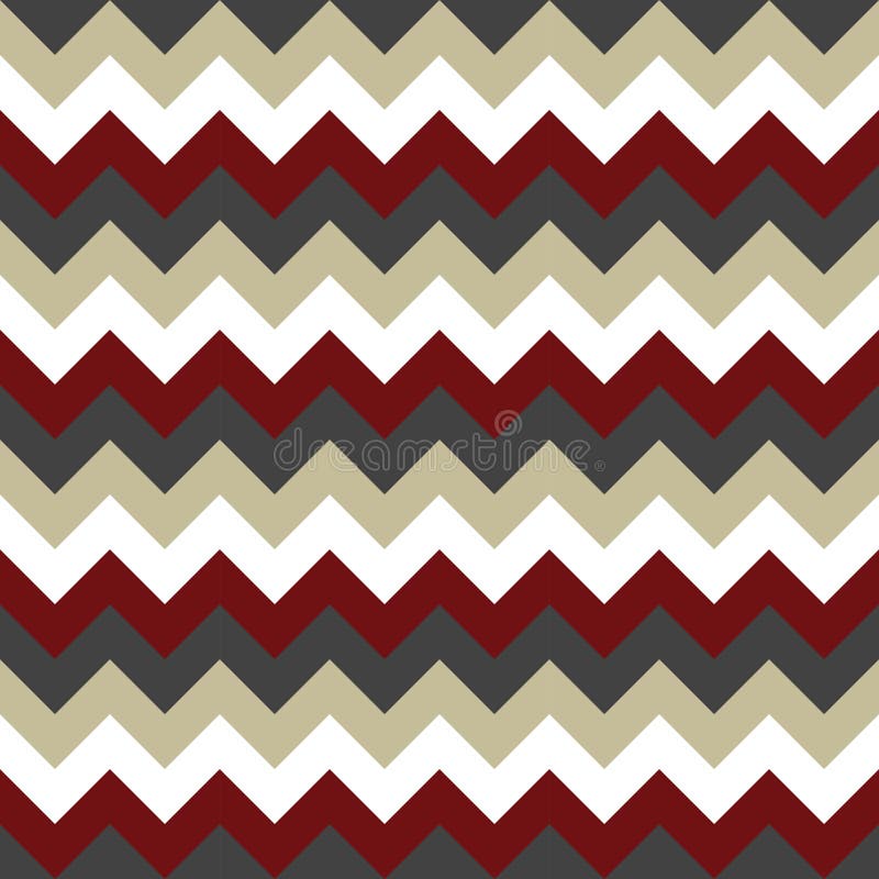 Chevron Pattern Seamless Vector Arrows Design Colorful White Beige Dark ...