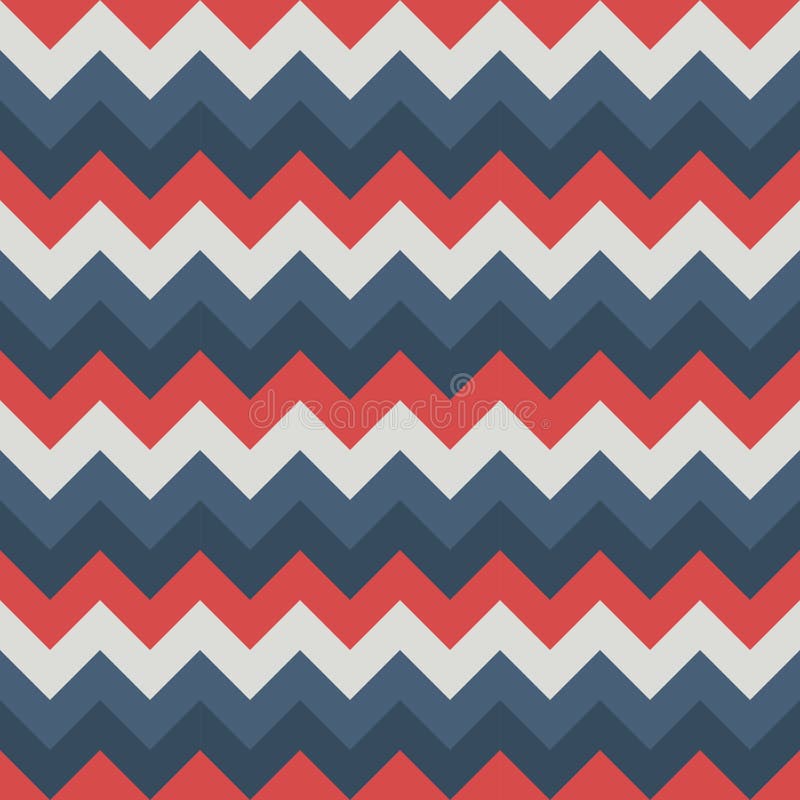 Chevron Pattern Seamless Vector Arrows Geometric Design Colorful Stock ...