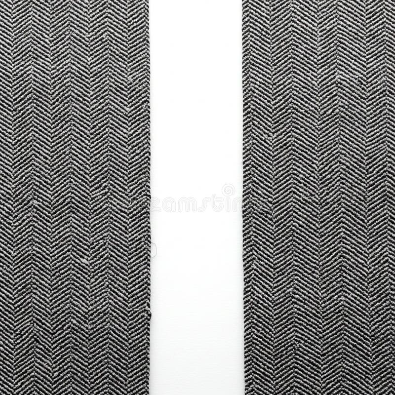 Chevron-patterned Fabric Panels with Black and White Zigzag Design ...